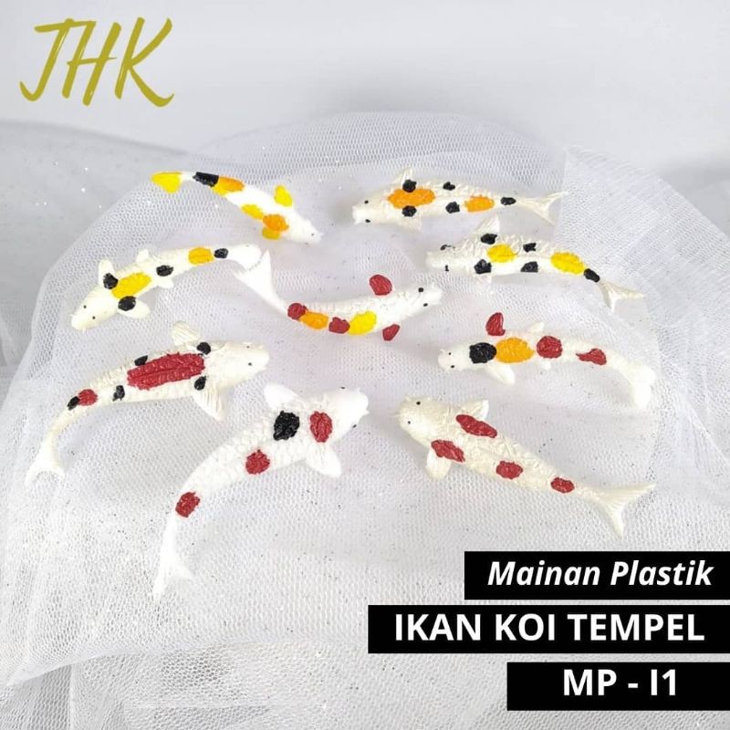 Jual MP-I1 - Hiasan Kue Cake Topper Ikan Koi Tempel | Shopee Indonesia
