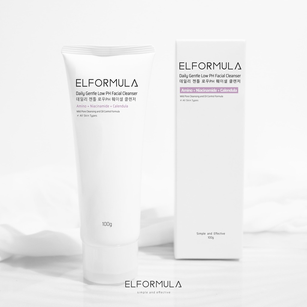 Jual ELFORMULA Daily Gentle Low PH Facial Cleanser (Face Wash) | Shopee ...