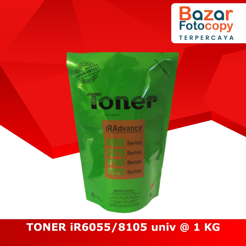 Jual TONER CANON HIJAU 75 IRA 6055 6275 8105 8205 SERIES 1KG KHUSUS ...
