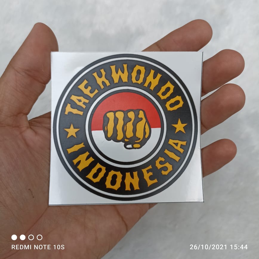 Jual Stiker Taekwondo Indonesia Stiker Vinyl Mengkilap | Shopee Indonesia