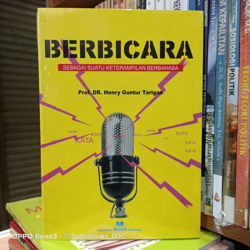 Jual BUKU BERBICARA - Sebagai Suatu Ketrampilan Berbahasa - Prof. Dr ...