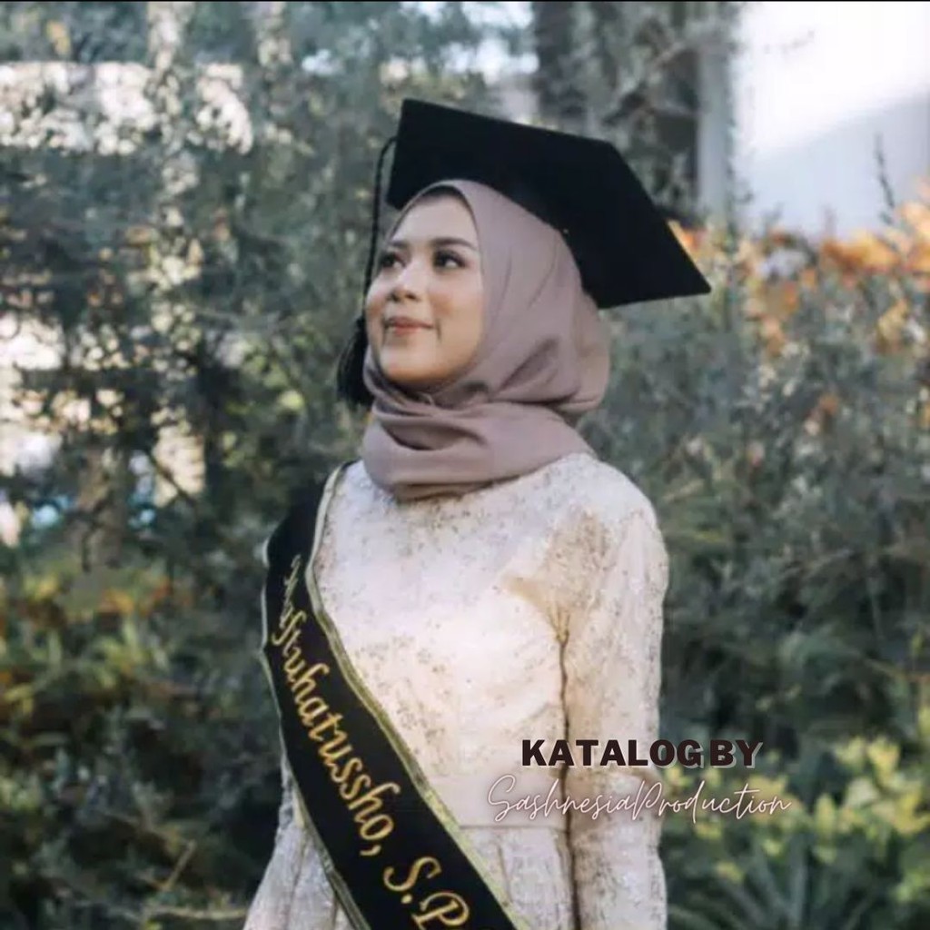 Jual SELEMPANG WISUDA SLEMPANG WISUDA SASH WISUDA BLUDRU BORDIR ...