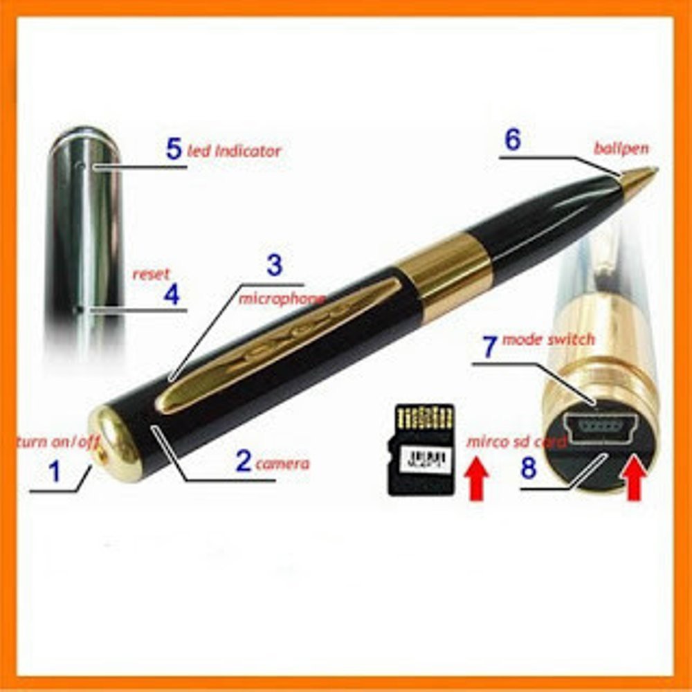 Jual PULPEN CAMERA EXCUTIVE SPY CAM PEN - SPY CAM - SPY CAMERA | Shopee Indonesia