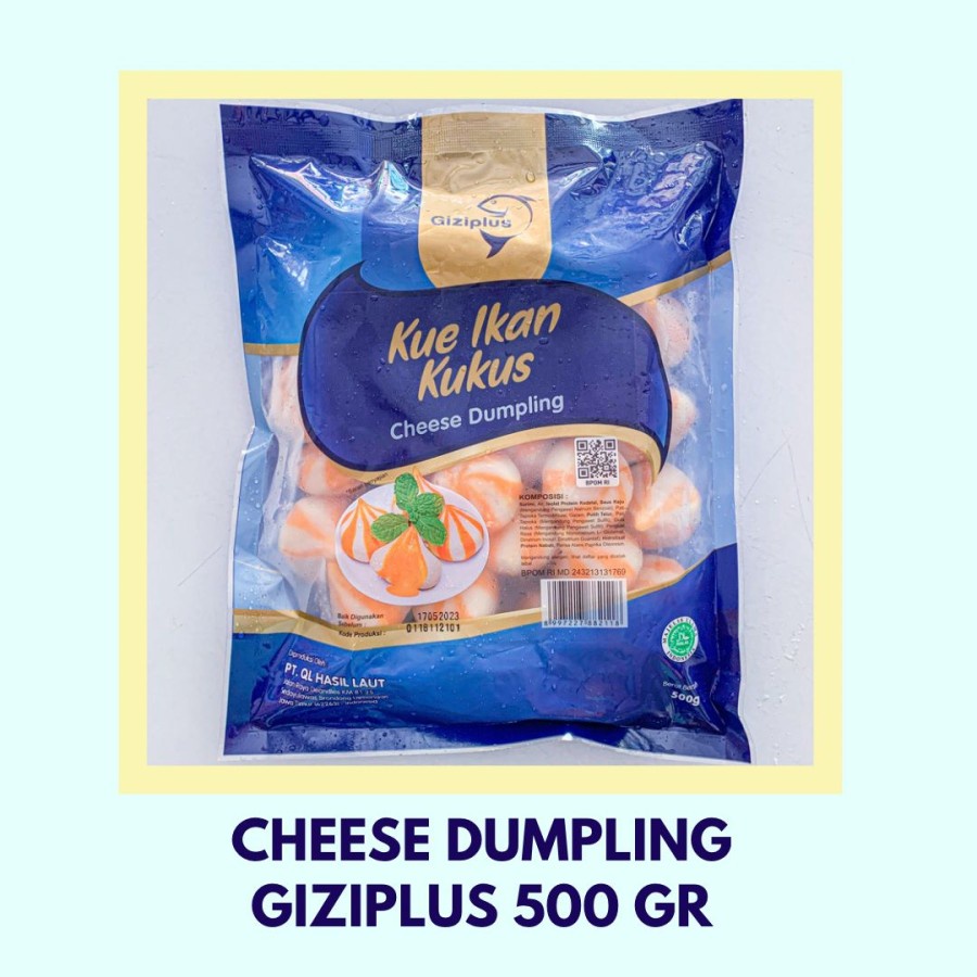 Jual Gizi plus Cheese Dumpling / Dumpling Keju 500 gr | Shopee Indonesia