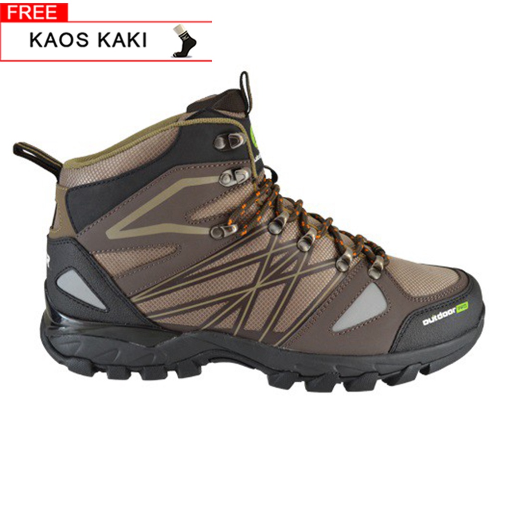 Jual Sepatu Gunung Boot Merk Outdoor Pro Series Viper Warna Cream ...