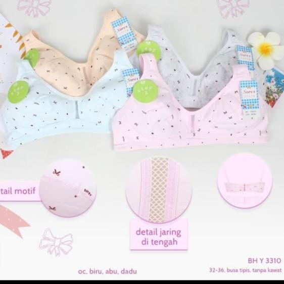 Jual bh / bra remaja abg perempuan sorex young y3310 / 3310 step 3 - Uk 34 | Shopee Indonesia