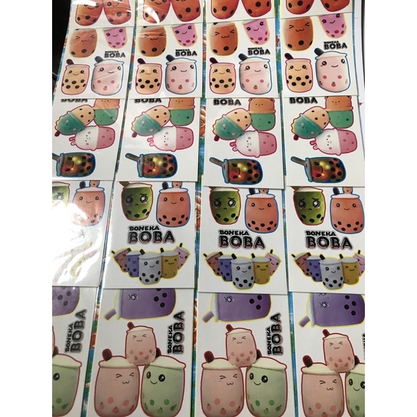 Jual Sticker Boba Bolak Balik | Shopee Indonesia