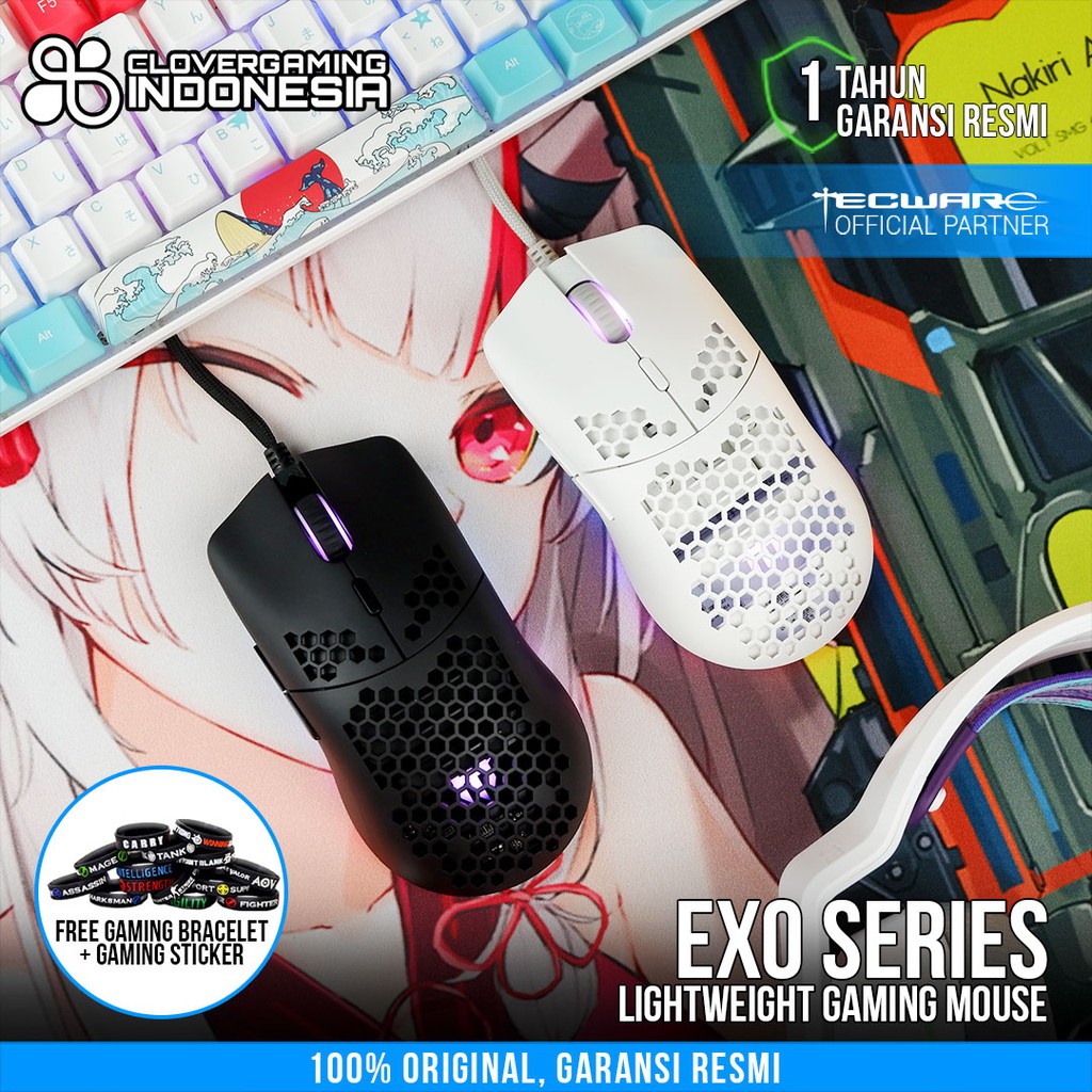 Jual Tecware EXO LITE , EXO PLUS , EXO ELITE - RGB Honeycomb Design ...