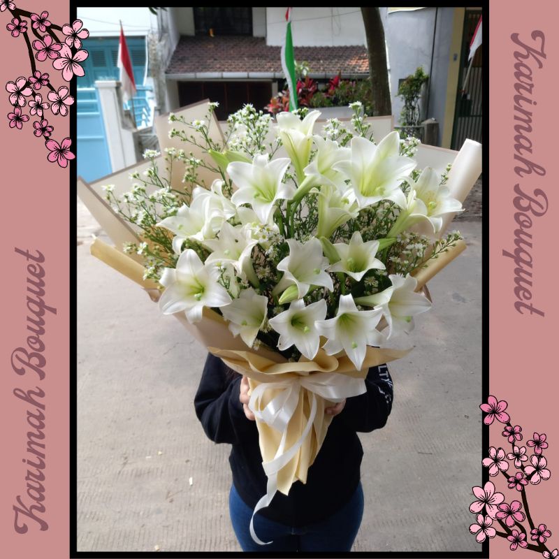 Jual SEHARI JADI! Buket Bunga Wisuda Bandung Flower Hand Bouquet Asli ...