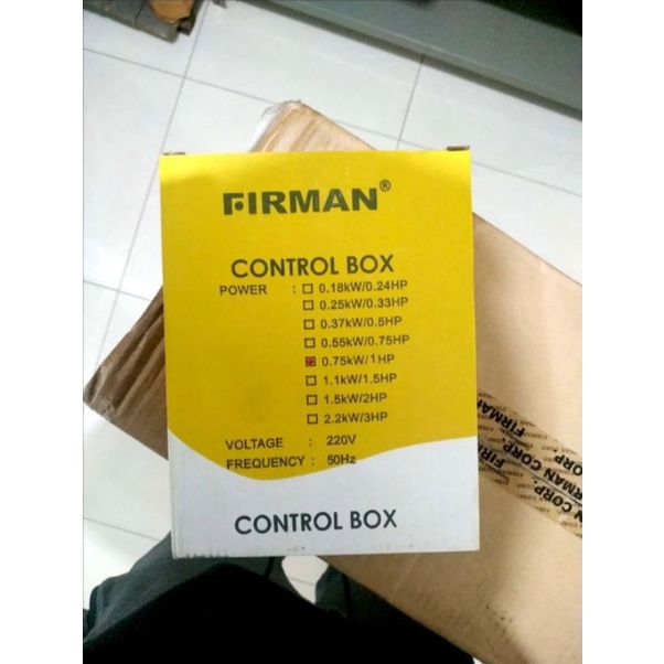Jual Control Box Pompa Air Submersible Firman 1 HP / 0,75 KW / 30 uf mf ...