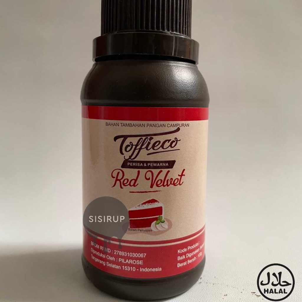 Jual Toffieco Pasta Red Velvet / Toffico / Tofico Redvelvet Perisa ...