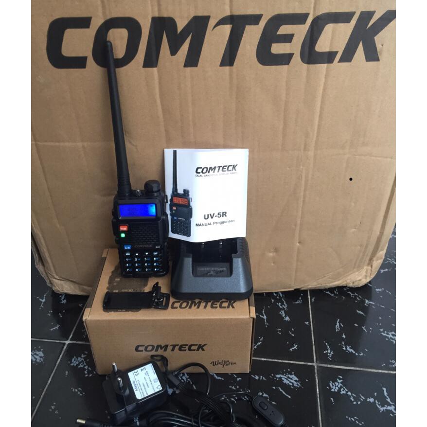 Jual TERLARIS HT Comteck UV-5R Dual Band Bergaransi 1th Izin postel ...