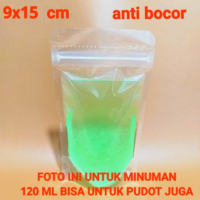 Jual [Anti Bocor] Plastik Pudot 9x15 120 ml/ Plastik Puding Sedot ...