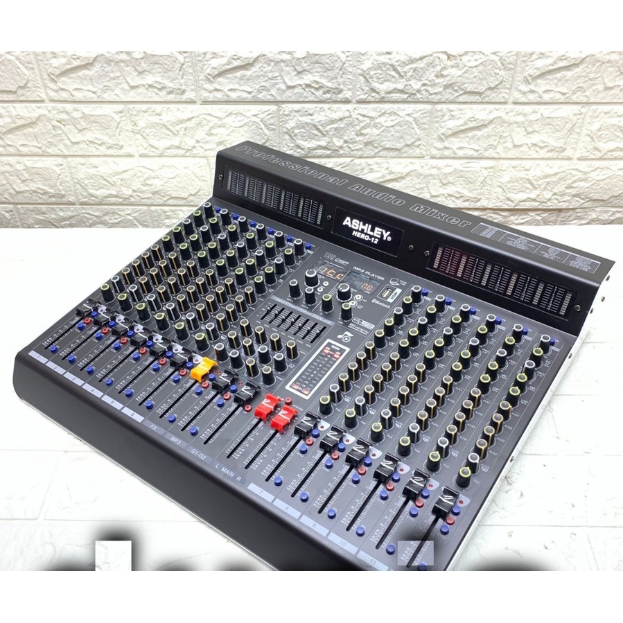 Jual TERBAIK Mixer 12 channel Ashley Hero 199 Efek HERO12 Pro USB ...