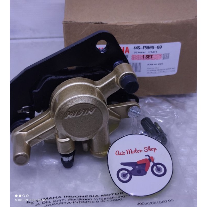 Jual PALA BABI / KEPALA BABI / CALIPER / KALIPER CAKRAM DEPAN SET YAMAHA JUPITER MX OLD NEW MIO ...