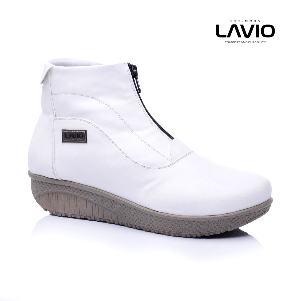 Jual Sepatu Sneakers Boots Wanita Cewe Keren Korea Kekinian Lavio ...