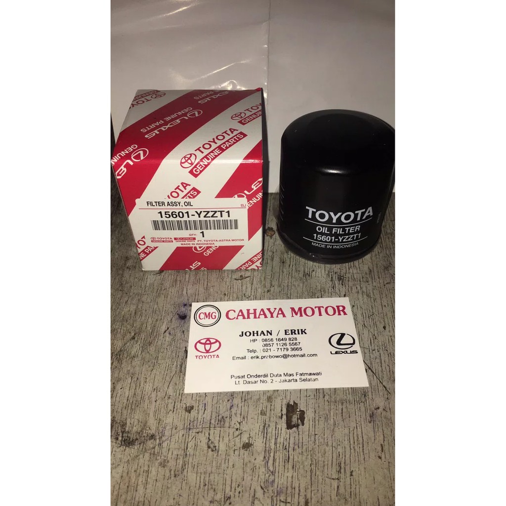 Jual Filter Oli Oil Filter Avanza Xenia Rush Terios Original | Shopee ...
