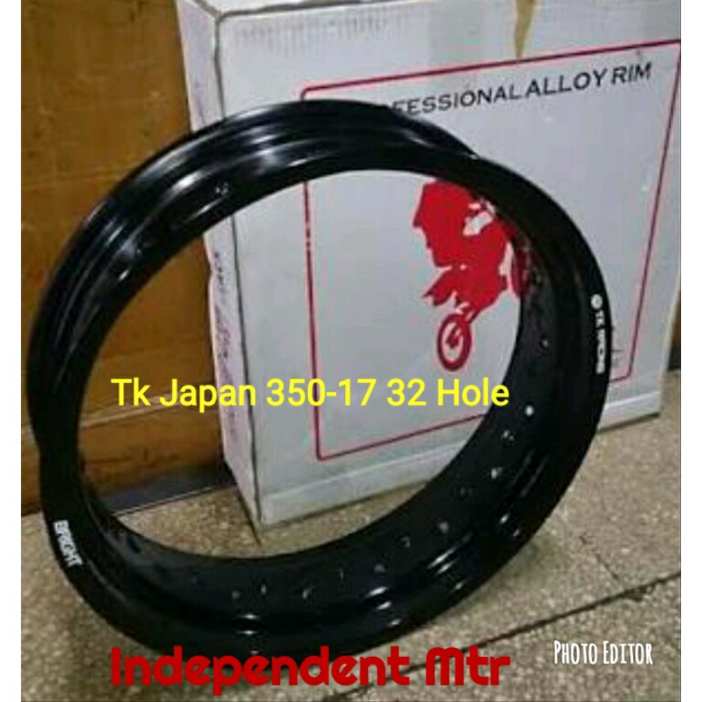 Jual Velg Tk Japan 350-17 Hole 32-Velg Tk Japan 350-17 Lubang 32 ...