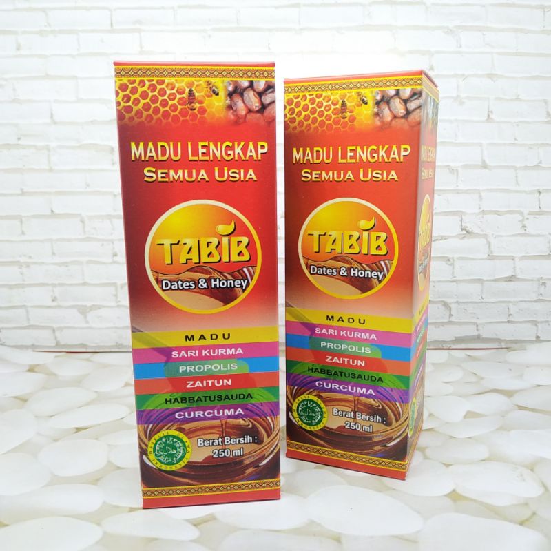 Jual TABIB madu lengkap semua usia tabib dates & honey ASLI | Shopee ...