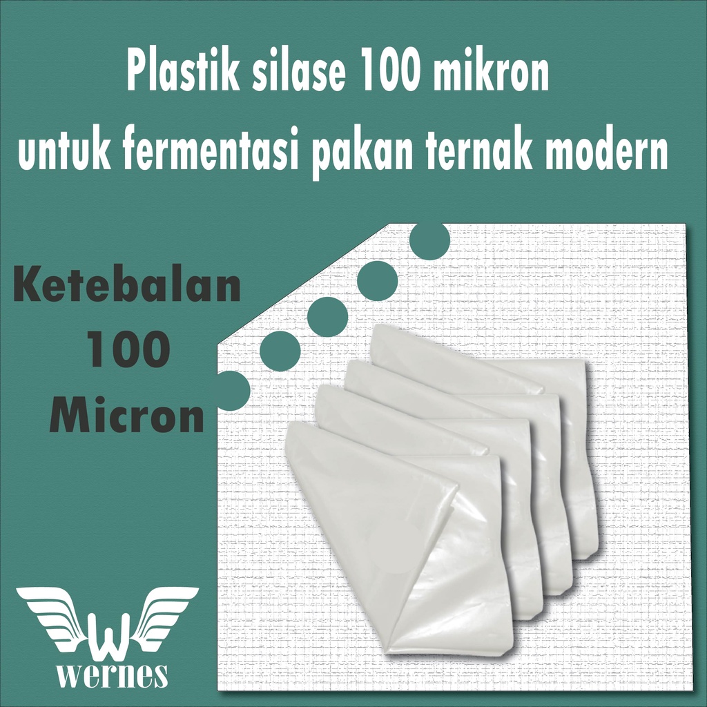 Jual Plastik Silase 100 Micron ukuran 60 x 120 cm untuk fermentasi ...