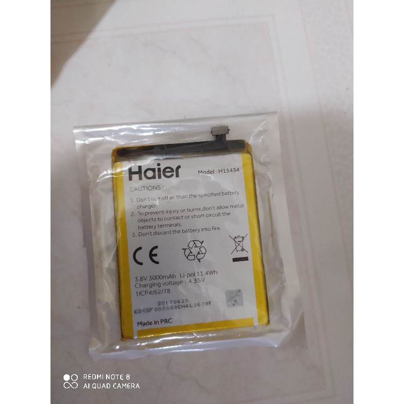 Jual Baterai hp HAIER l7 ( Seri H15434 ). | Shopee Indonesia