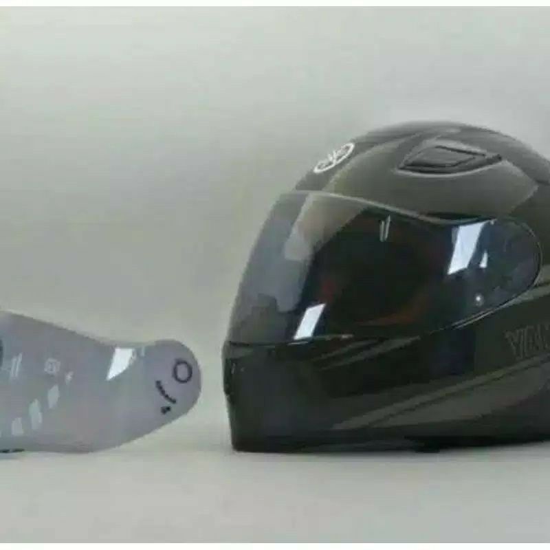 Jual kaca helm yamaha full face / kaca helm standar vixion full face ...