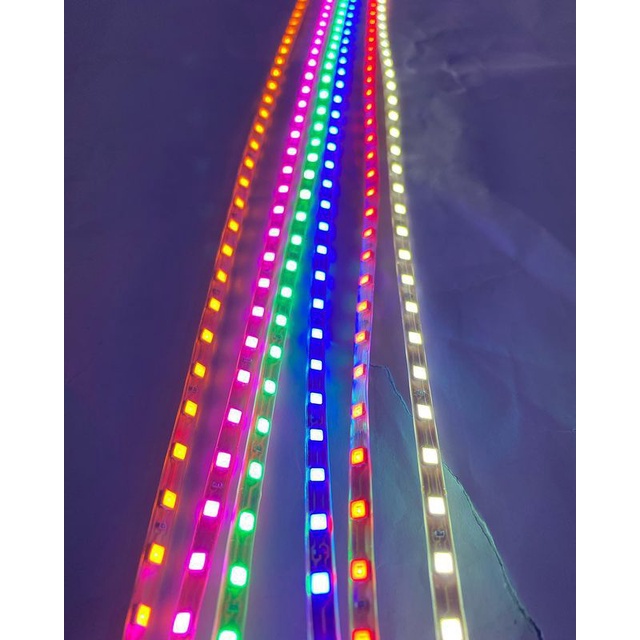 Jual LAMPU LED STRIP FLEXIBLE KARET 45CM 12V NYALA DIAM | Shopee Indonesia
