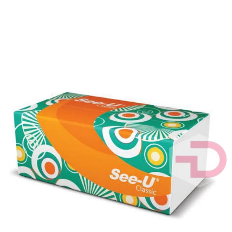 Jual Tissue See-U 250 sheet 2ply facial tissue tisu wajah | Shopee ...