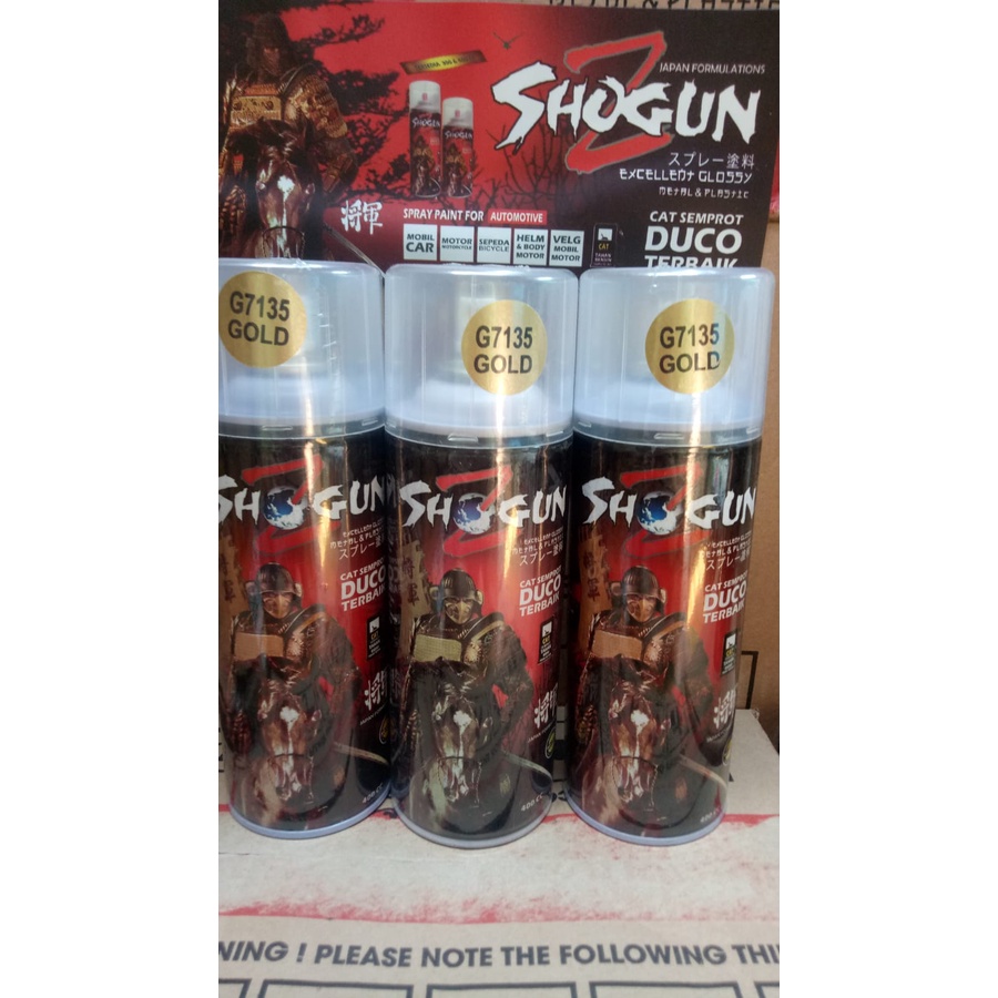 Jual pilox pilox cat semprot duco shogunz pilok shogun gold g7135 7135 ...