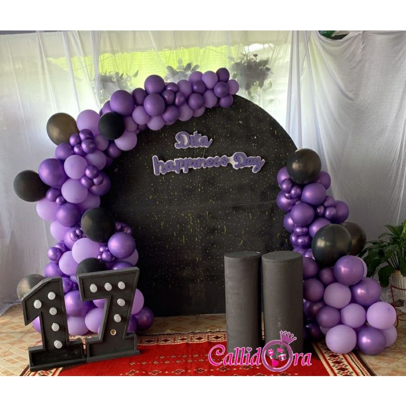Jual dekorasi ultah 17th/sweet seventeen /dekorasi styrofoam custom ...