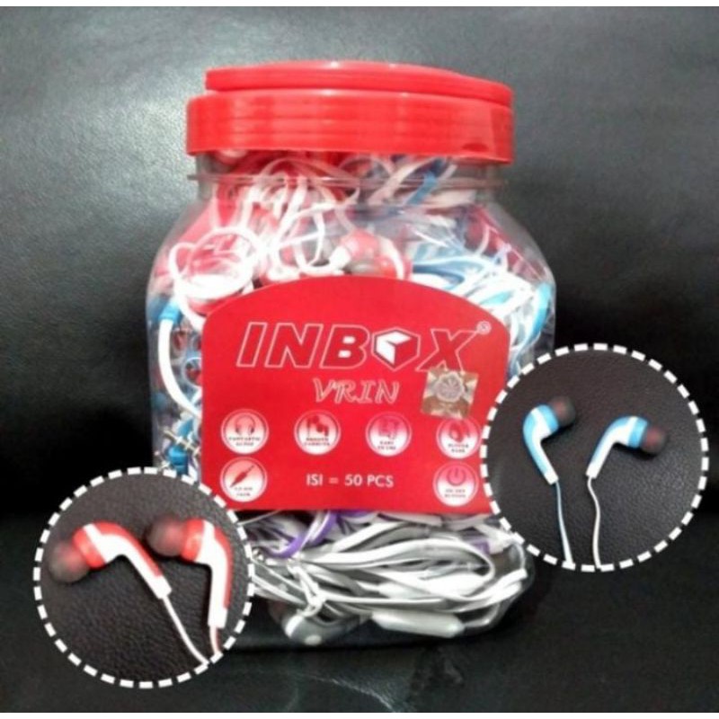 Jual headset toples inbox vrin isi 50pc grosir | Shopee Indonesia