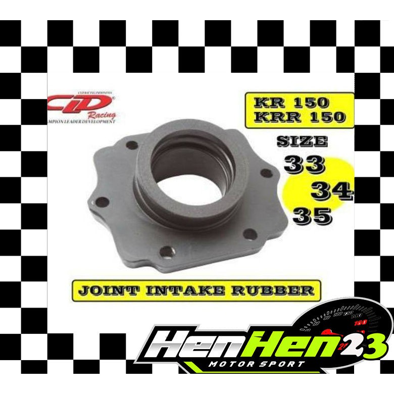 Jual KARET INTAKE MANIFOLD MANIPUL NINJA KR 150 KRR 150 CLD RACING ...