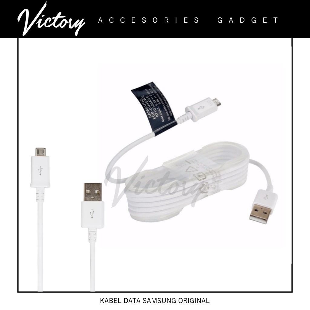 Jual KABEL DATA SAMSUNG ORIGINAL FAST CHARGING MICRO USB | Shopee Indonesia