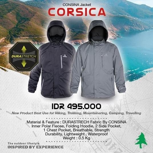 Jual Jaket Gunung Consina Corsica / Jaket Consina Pria dan Wanita ...
