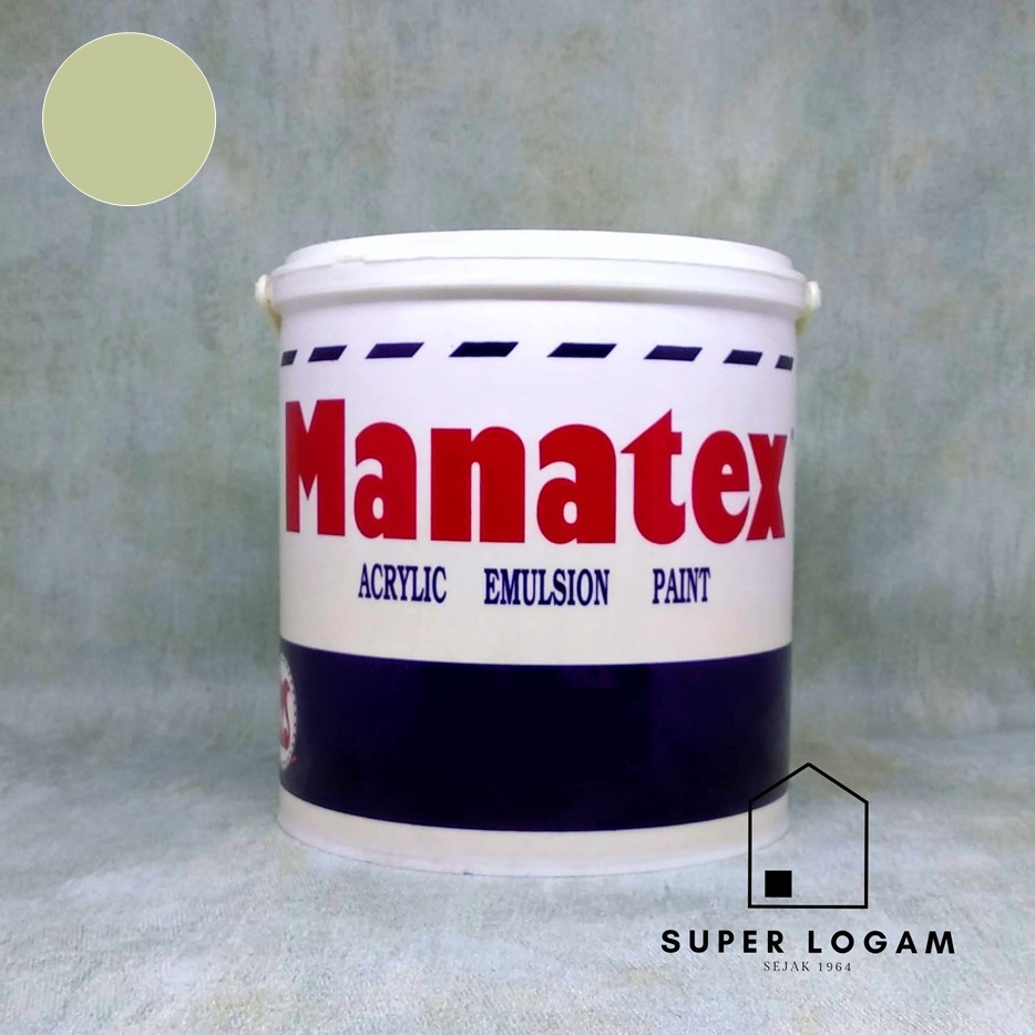 Jual Cat Tembok Manatex 5 kg (413 - Yellow) | Shopee Indonesia