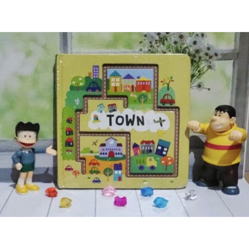 Jual Buku Anak | Buku BBW | Finger Tracing "Town" | Shopee Indonesia