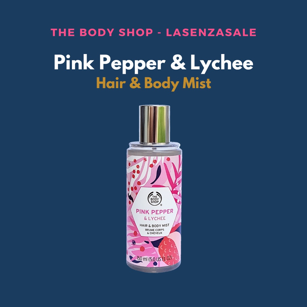 Jual TBS The Body Shop - Pink Pepper & Lychee Hair & Body Mist 150ml ...