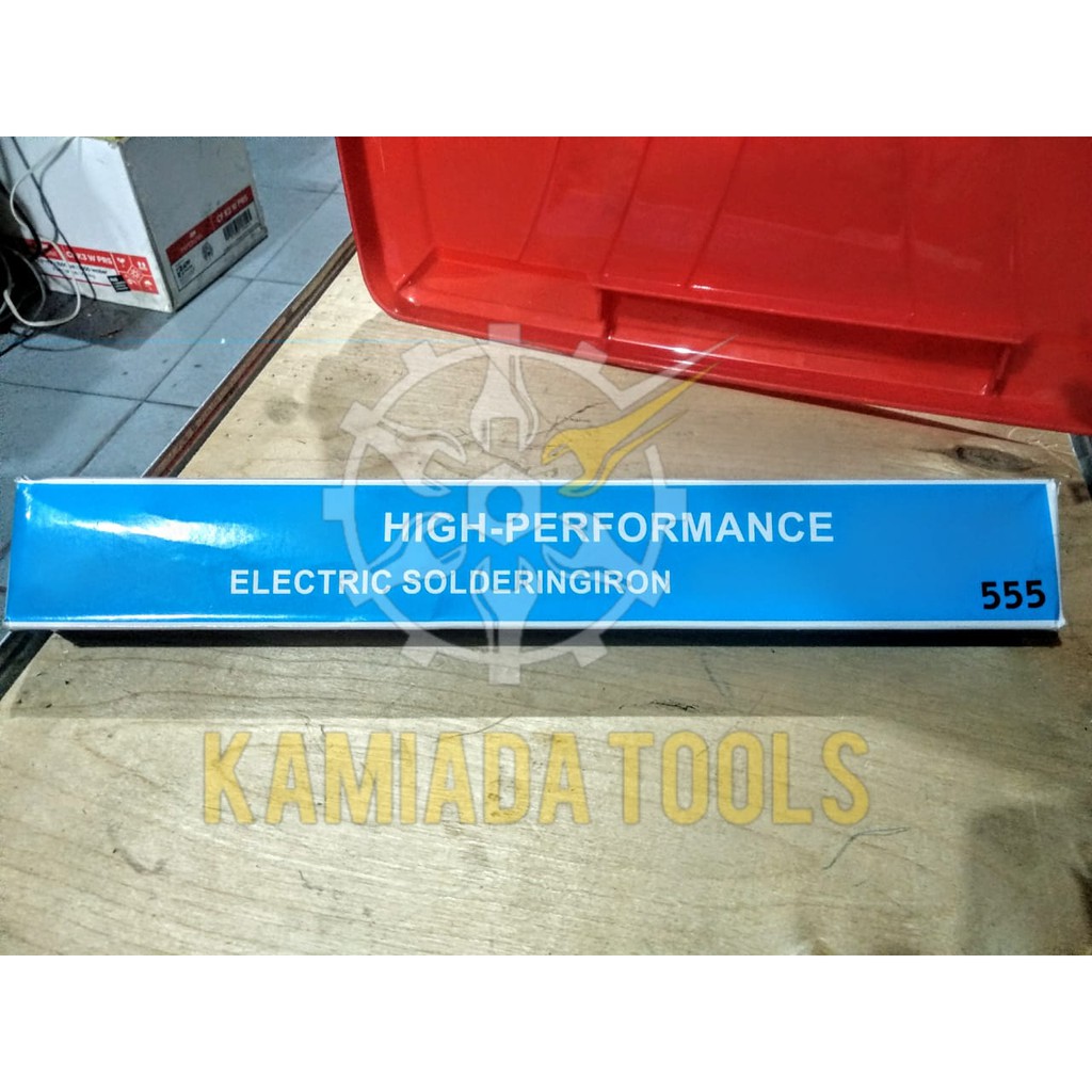Jual Solder Listrik Gagang Kayu 100 Watt/ Electric Soldering Iron 100 ...