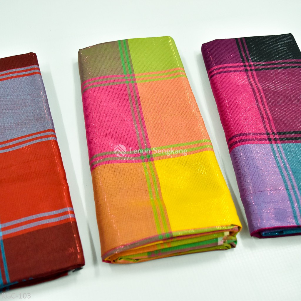 Jual Sarung Bugis Makassar Kotak Genggang - Tenun Sengkang KGC-1 (Harga ...