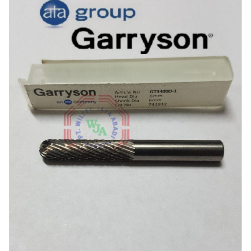 Jual GARRYSON GT3400D-1 Carbide Burrs Rotary Tungsten (England ...