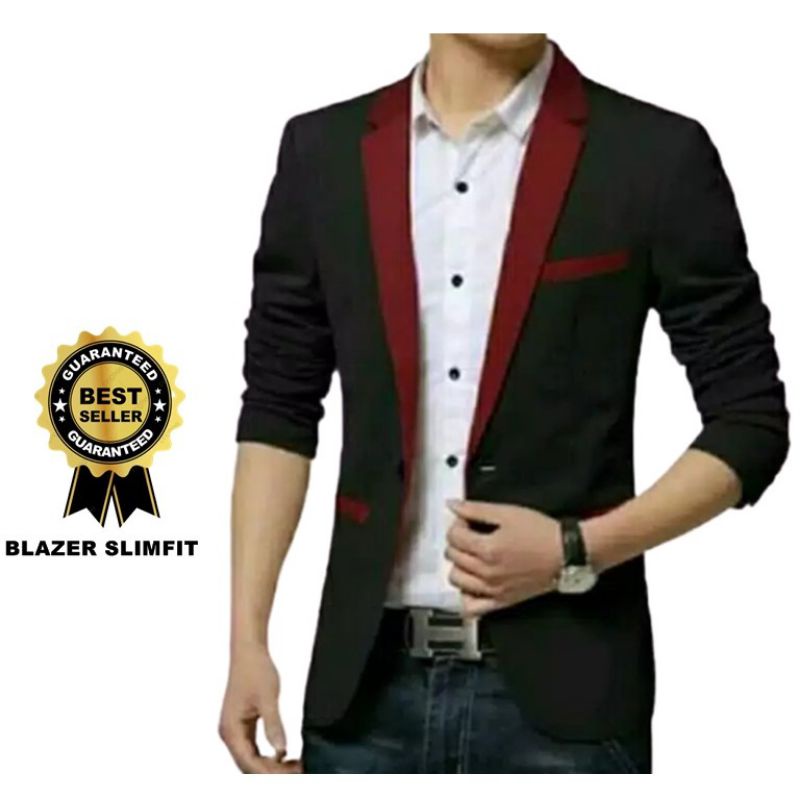 Jual JAS BLAZER PRIA BLASER KANTOR JAS KERJA BAJU WEDDING LAKI LAKI JAS ...