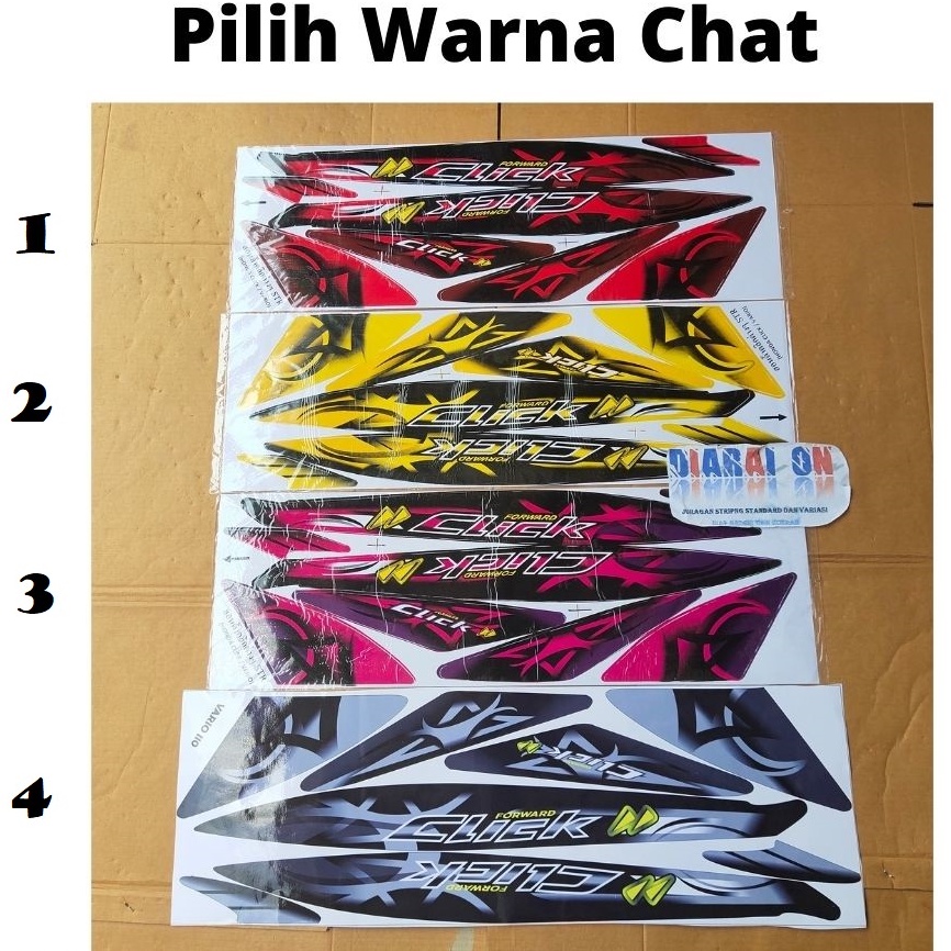 Jual Striping Stiker Variasi Motor Vario 110 CW - Vario 110 Karbu ...