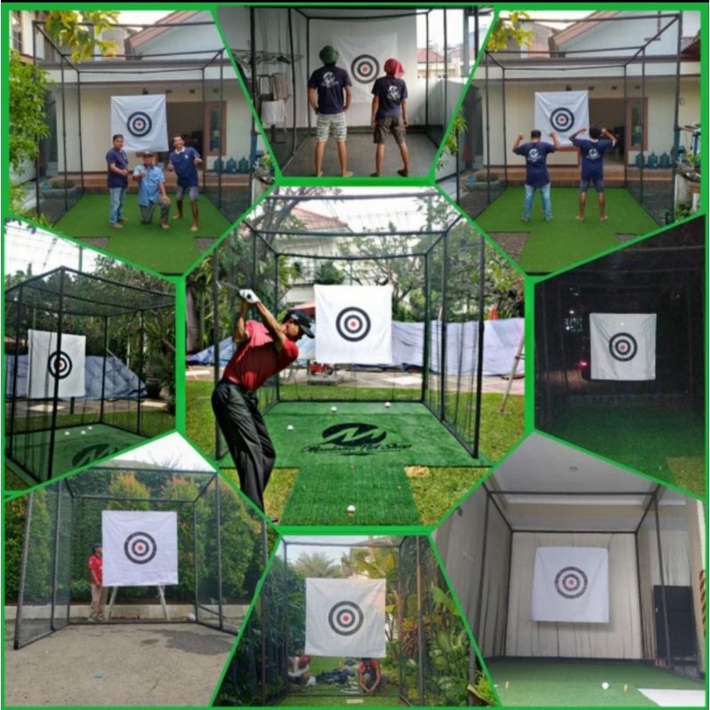 Jual jaring driving golf complete 3mx3mx3m -PIPA +PUTTING | Shopee ...