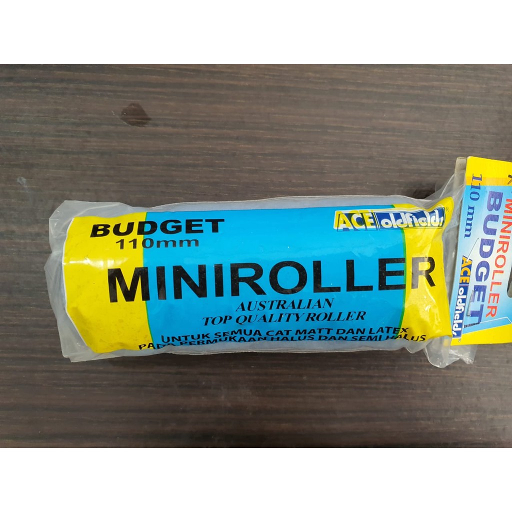 Jual Refill kuas roll kapal 110mm ACE / Miniroller budget / refill kuas ...