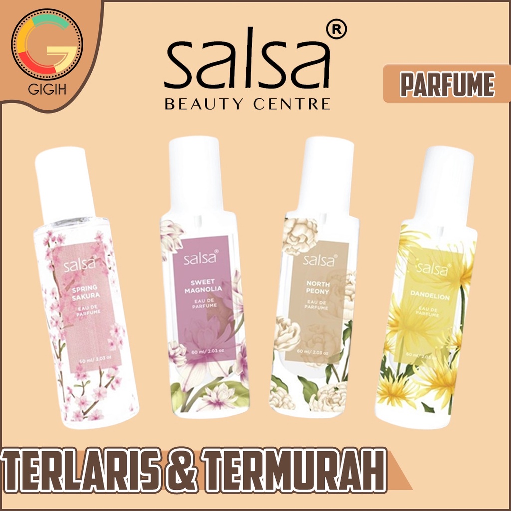 Jual SALSA PARFUME EDP EAU DE PARFUME ( SWEET MOGNOLIA / DANDELION ...