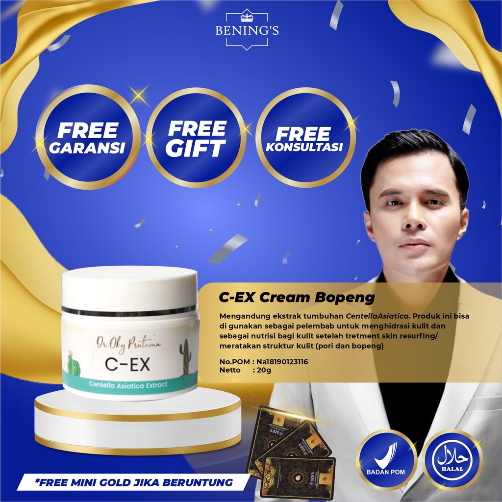 Jual BENING'S C-EX CREAM | KRIM BOPENG | MELEMBABKAN DAN MERATAKAN ...