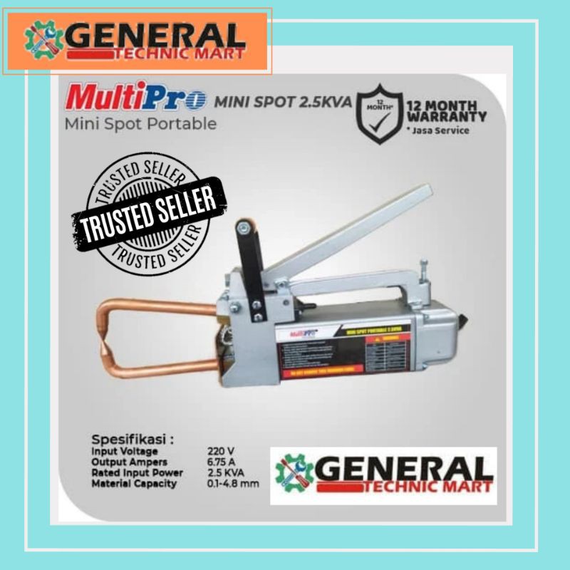 Jual Mini Spot Welding Multipro 2.5kva Mesin Las Titik Plat Besi ...
