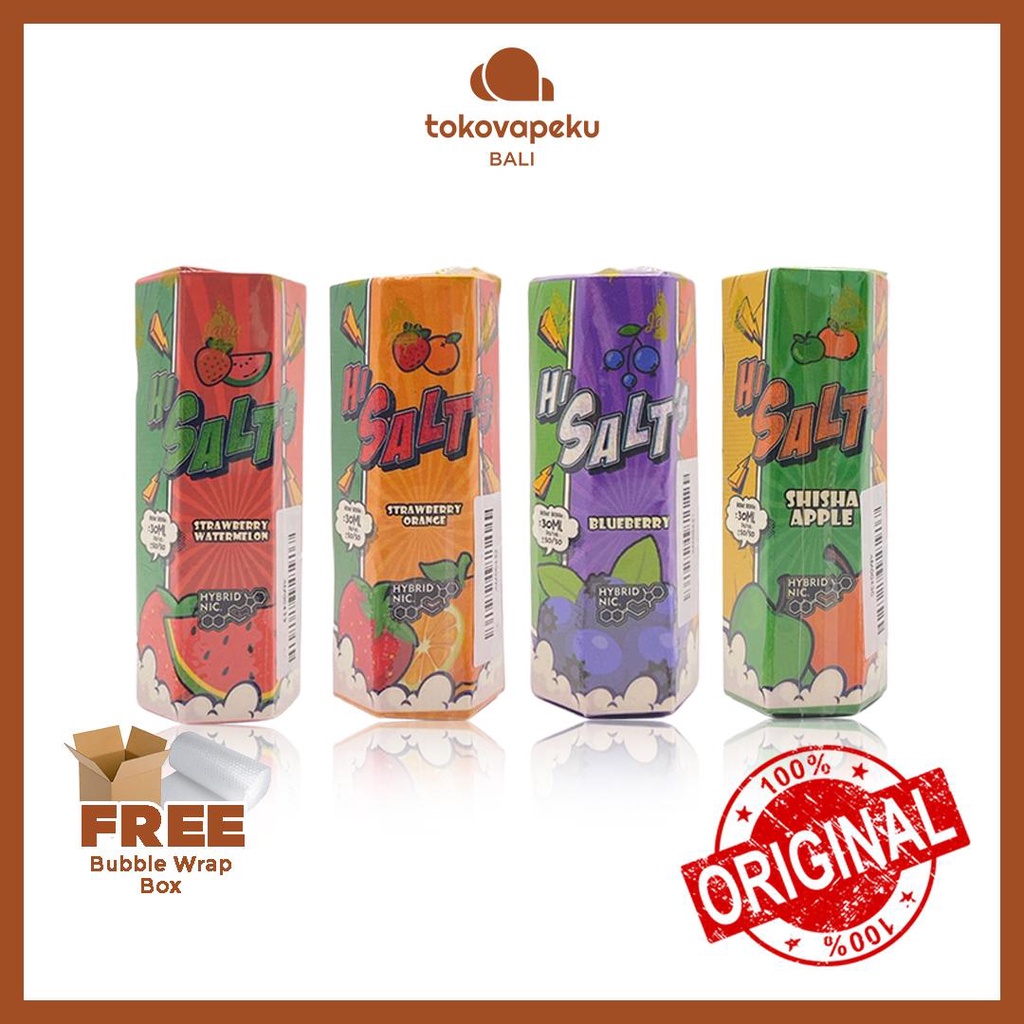 Jual HI SALTS SERIES 20MG HI SALT'S HI SALTNIC 30ML AUTHENTIC by IDJ ...