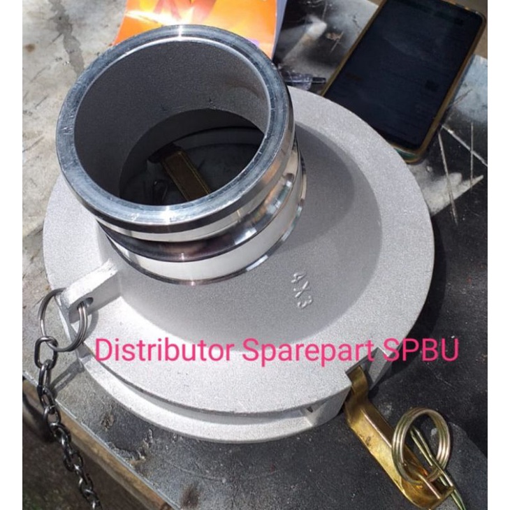 Jual Camlock Gravity Coupler 3 inchi SPBU Grafity Kepala Babi | Shopee ...