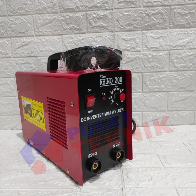 Jual Mesin Las Rhino Mma 200a Mesin Las Inverter Black Rhino 200a Mesin Las Listrik Mma-200a ...
